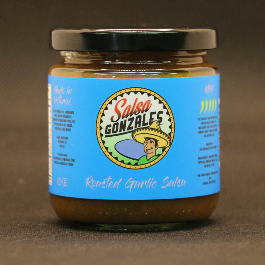 Roasted Garlic Salsa - Mild & Flavorful – Salsa Gonzales